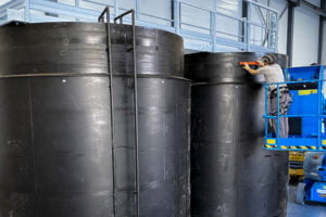 Cuves et rétentions verticales PEHD et PP